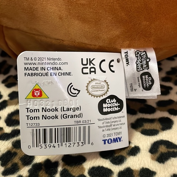 Nintendo | Bedding | Animal Crossing Club Mocchi Tomy Nook Plush Pillow Bed Gamer Bear Dorm ...